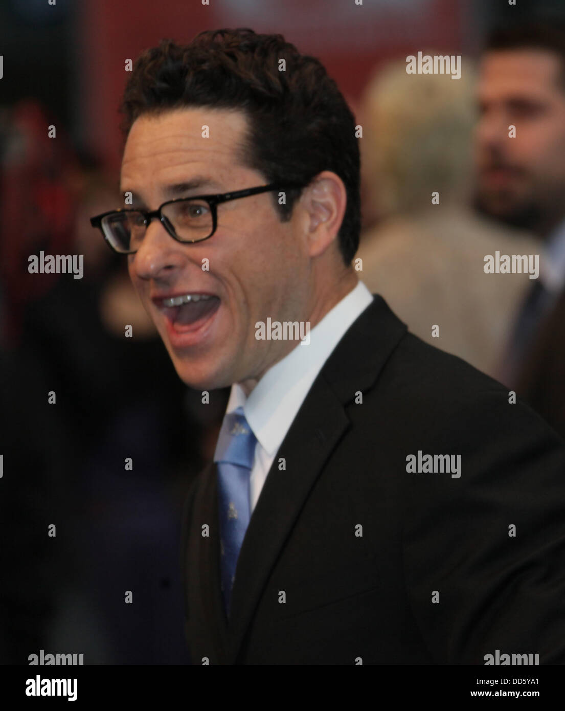 Director J.J. Abrams at the premiere of "Star Trek" in Berlin on the ...