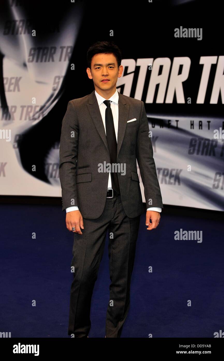 John Cho (Sulu) at the premiere of "Star Trek" in Berlin on the 16th of ...