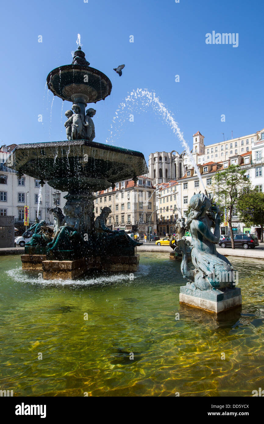 Lisboa main square hi-res stock photography and images - Alamy