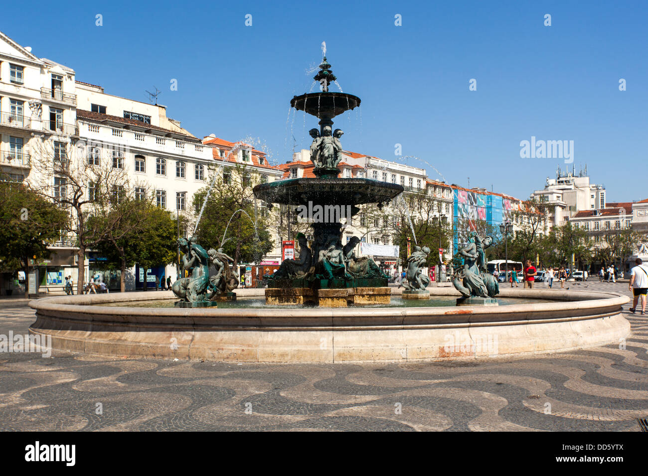 Main square lisbon hi-res stock photography and images - Alamy