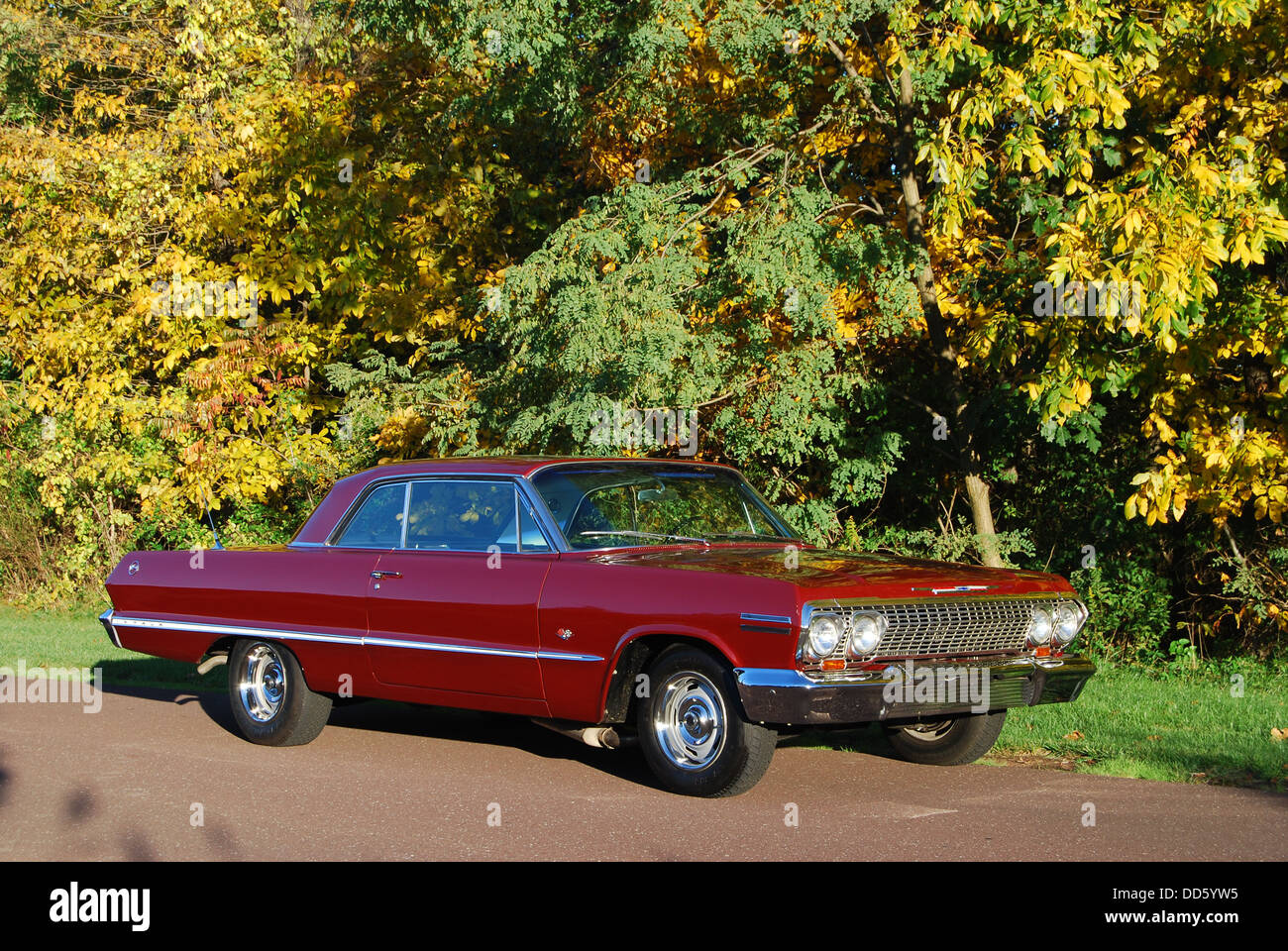 1957 Chevy Impala Stock Photo - Alamy