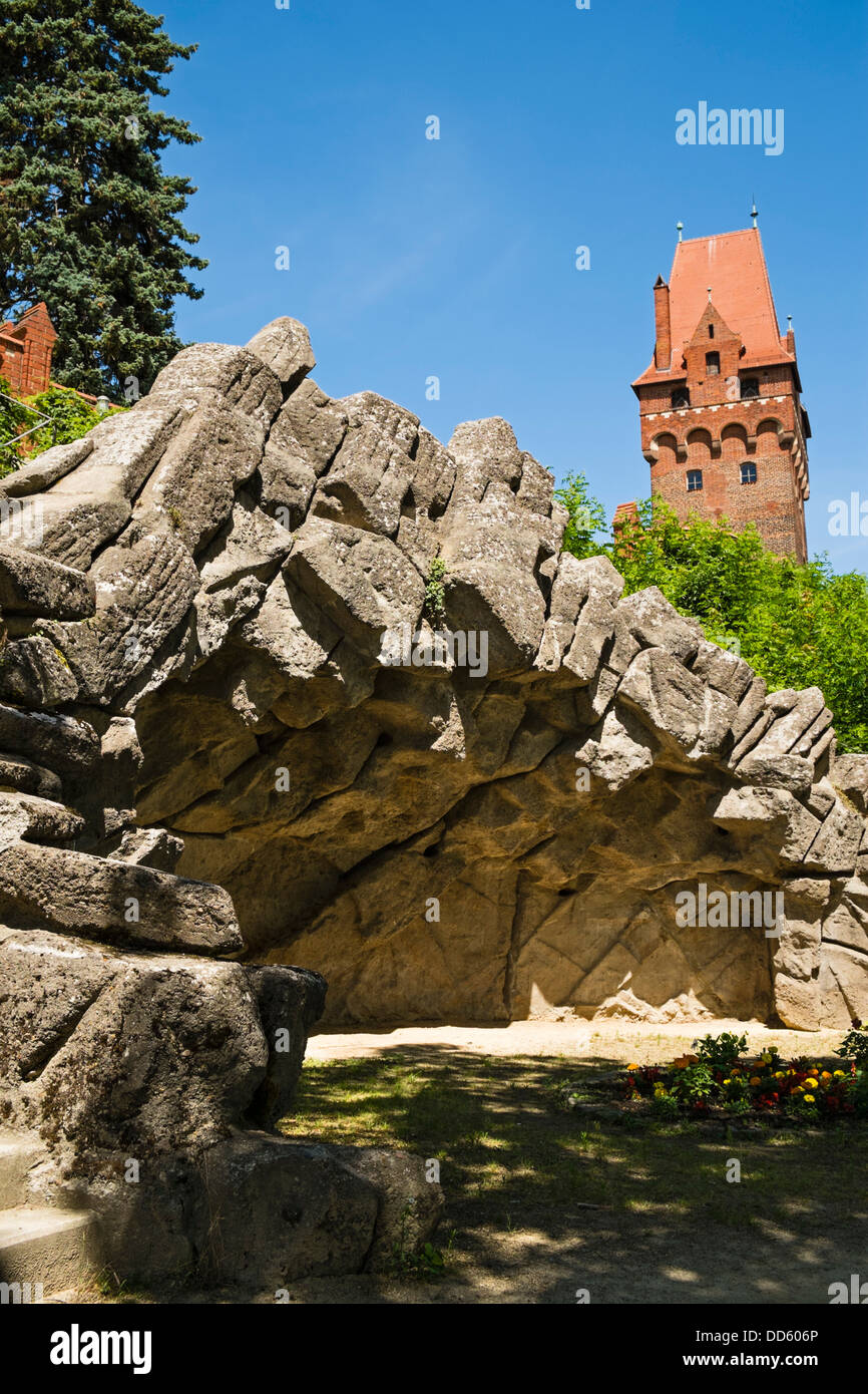 Grotto, Tangermünde Castle, Saxony-Anhalt, Germany Stock Photo - Alamy