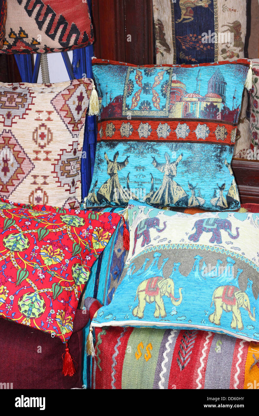 colorful fabrics and textiles Stock Photo - Alamy