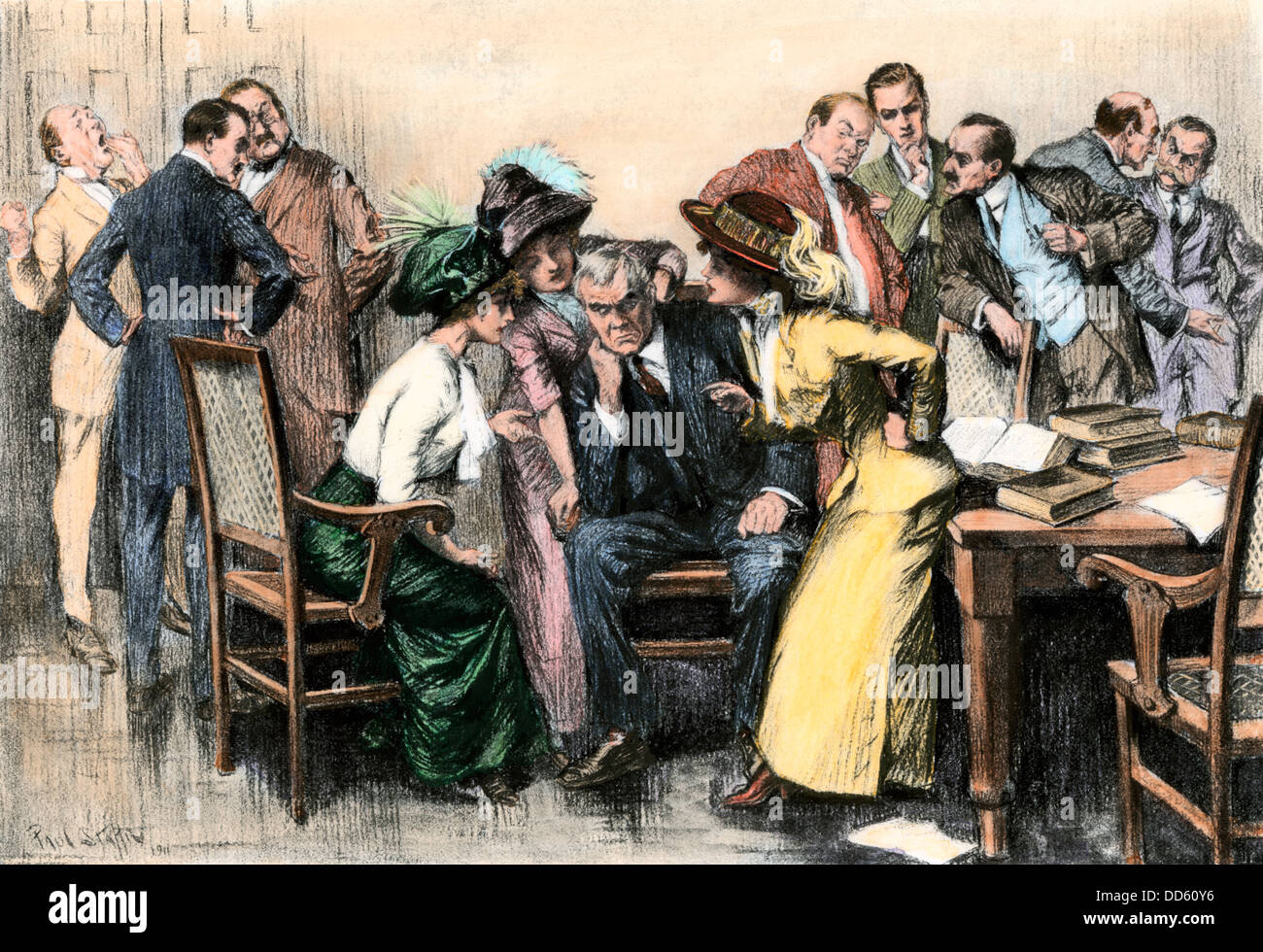 Early 1900s courtroom hi-res stock photography and images - Alamy