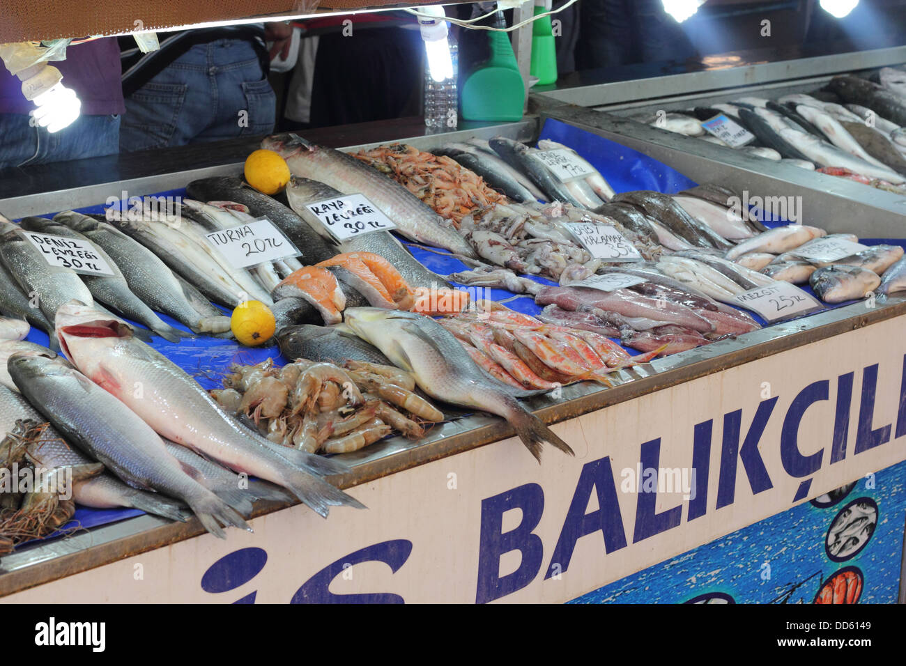 Fethiye fish market turkey hi-res stock photography and images - Alamy