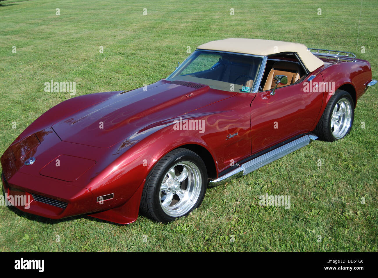 1973 Corvette Convertible Stock Photo - Alamy