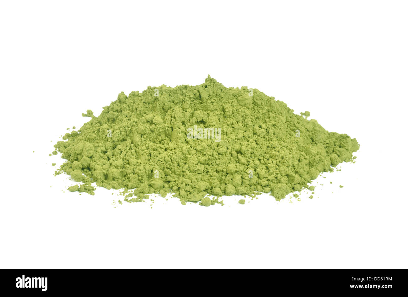 Matcha green tea on a white background Stock Photo - Alamy