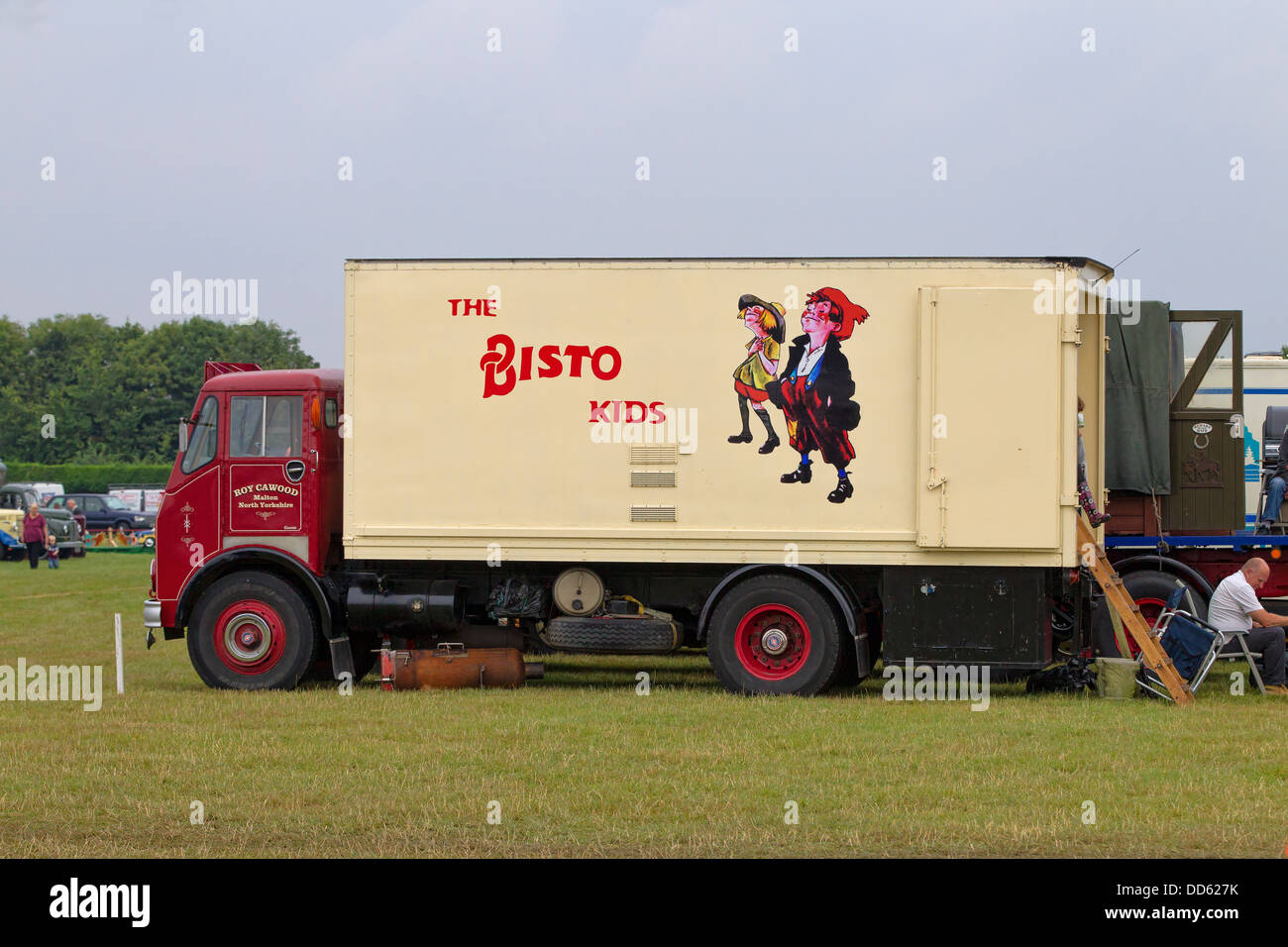 The Bisto Kids lorry at Country show Stock Photo - Alamy