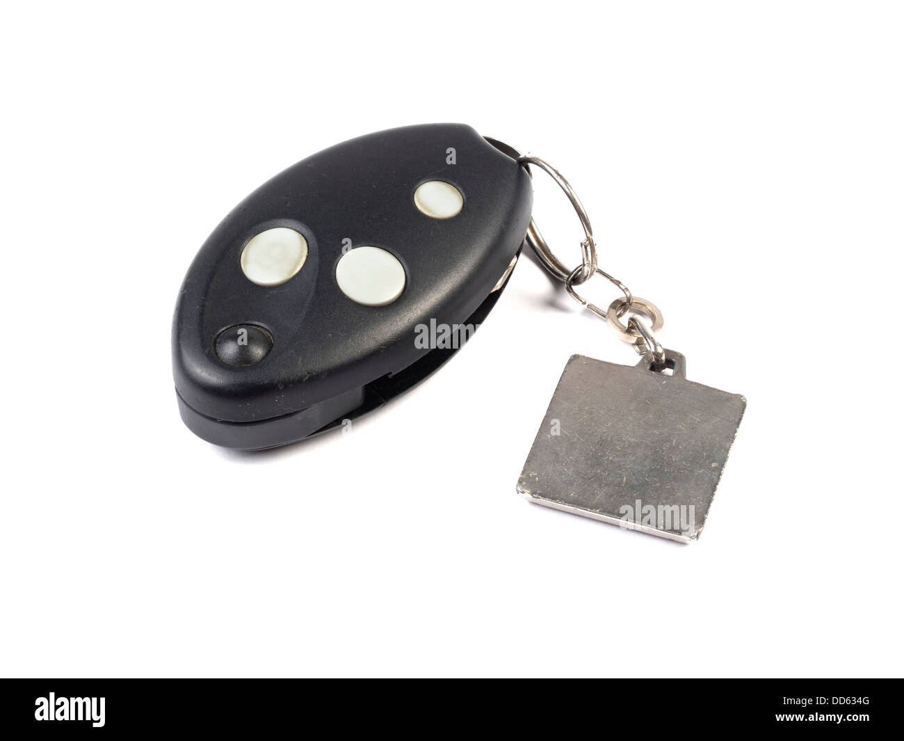 Car keys with metallic keychain Stock Photo - Alamy