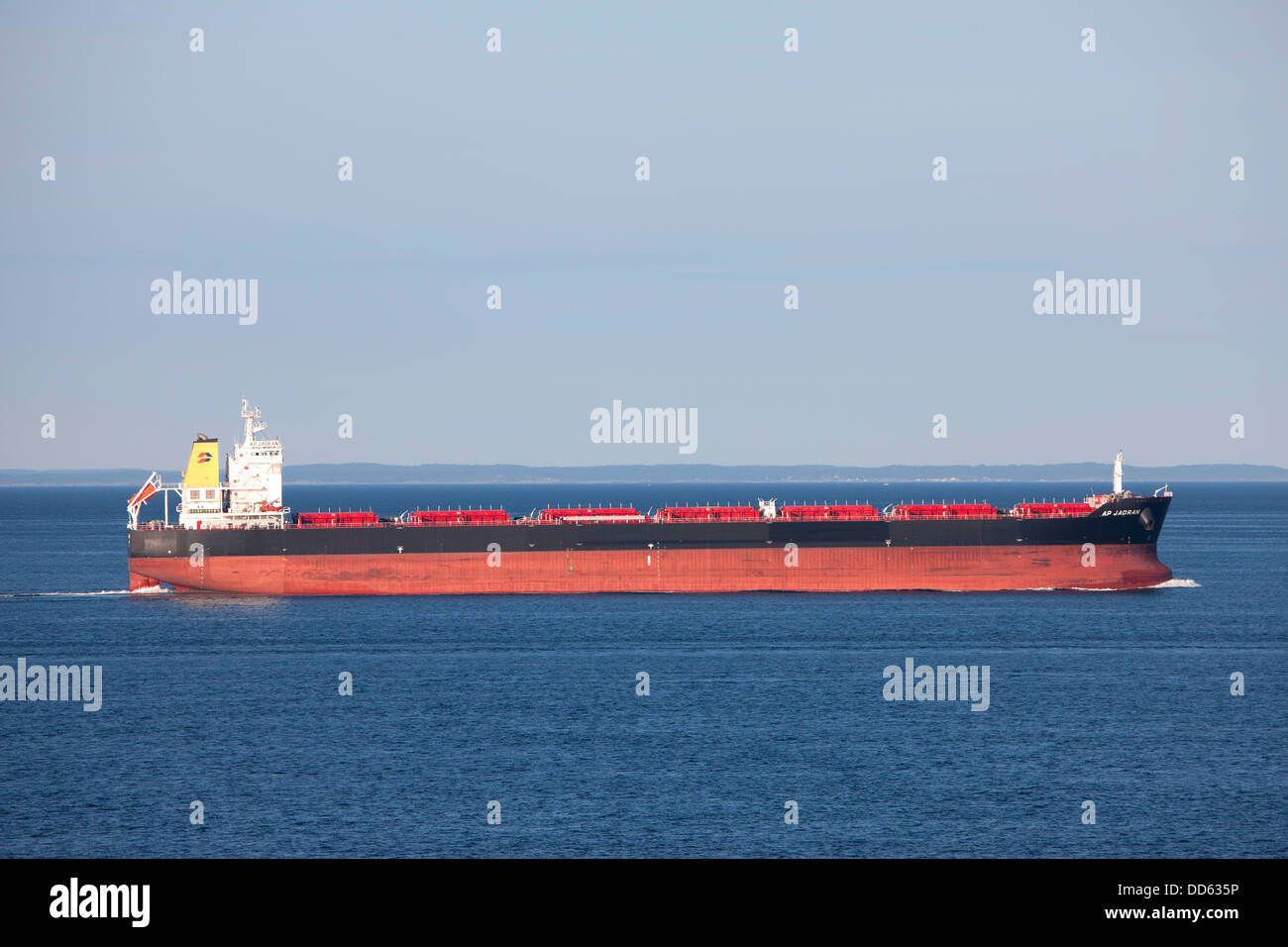 AP Jadran bulker merchant ship transporting unpackaged bulk cargo in ...