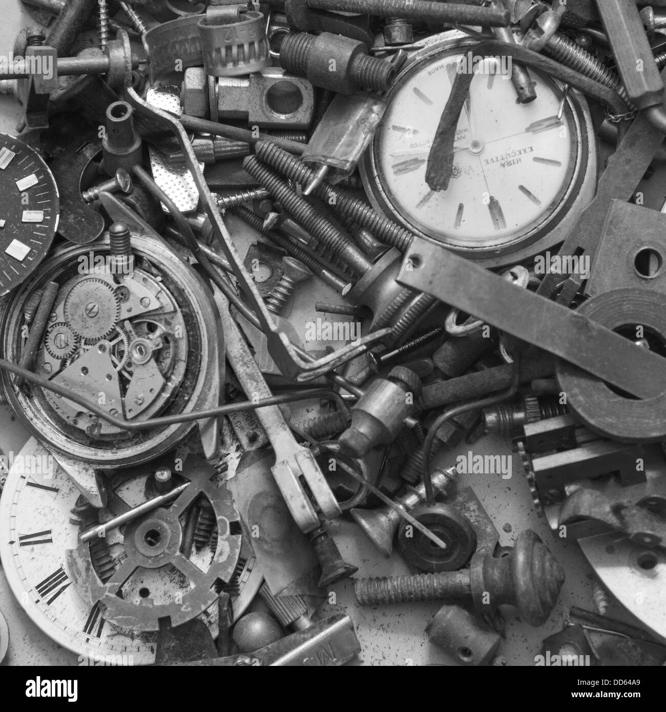 Watch parts hi-res stock photography and images - Alamy