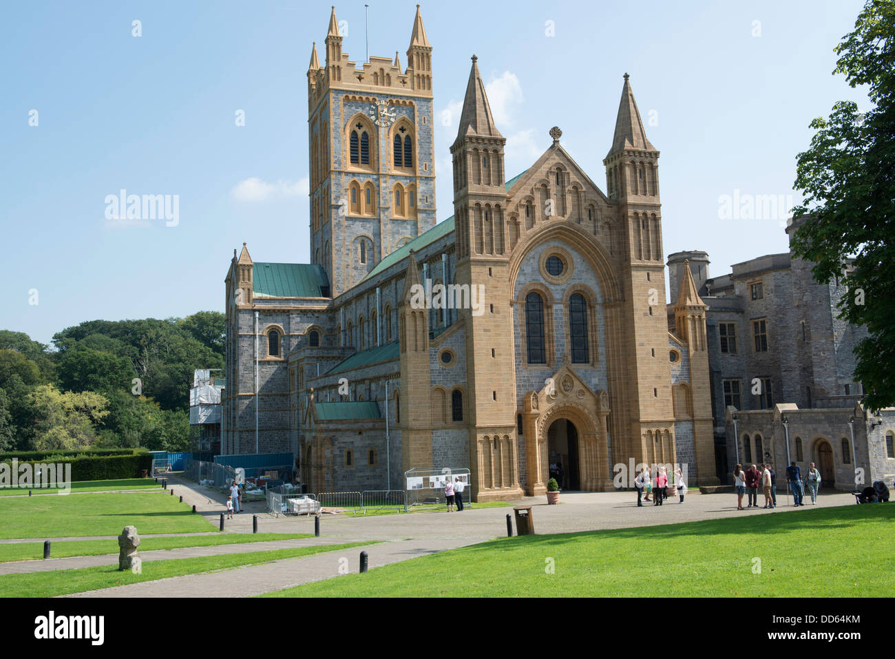 Buckfastleigh Abbey in Devon Stock Photo - Alamy