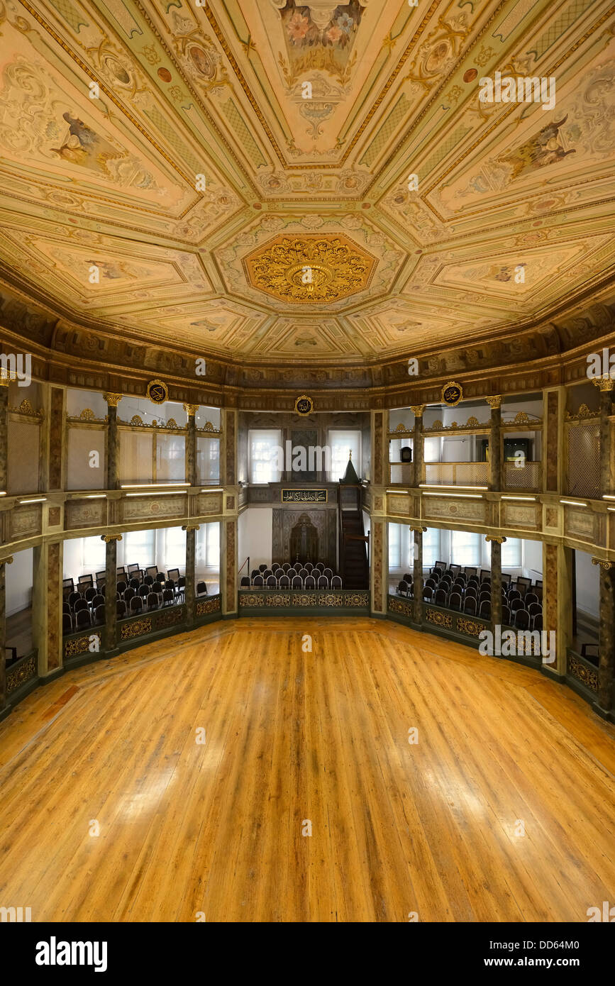 Turkey, Istanbul, Interior of Whirling Dervish hall Stock Photo - Alamy