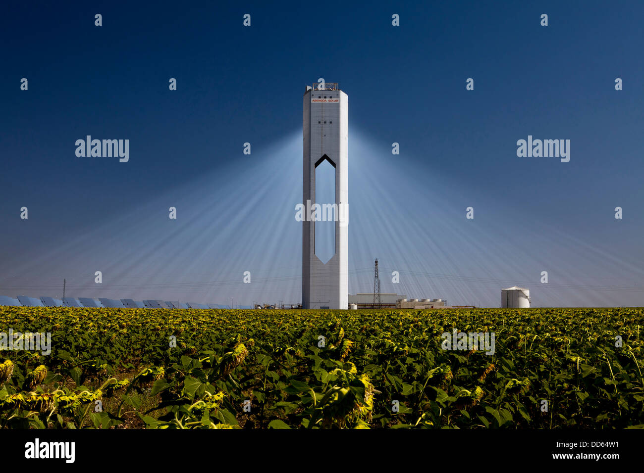 The Planta Solar 20 (PS20) THERMAL SOLAR TOWER is a solar thermal ...