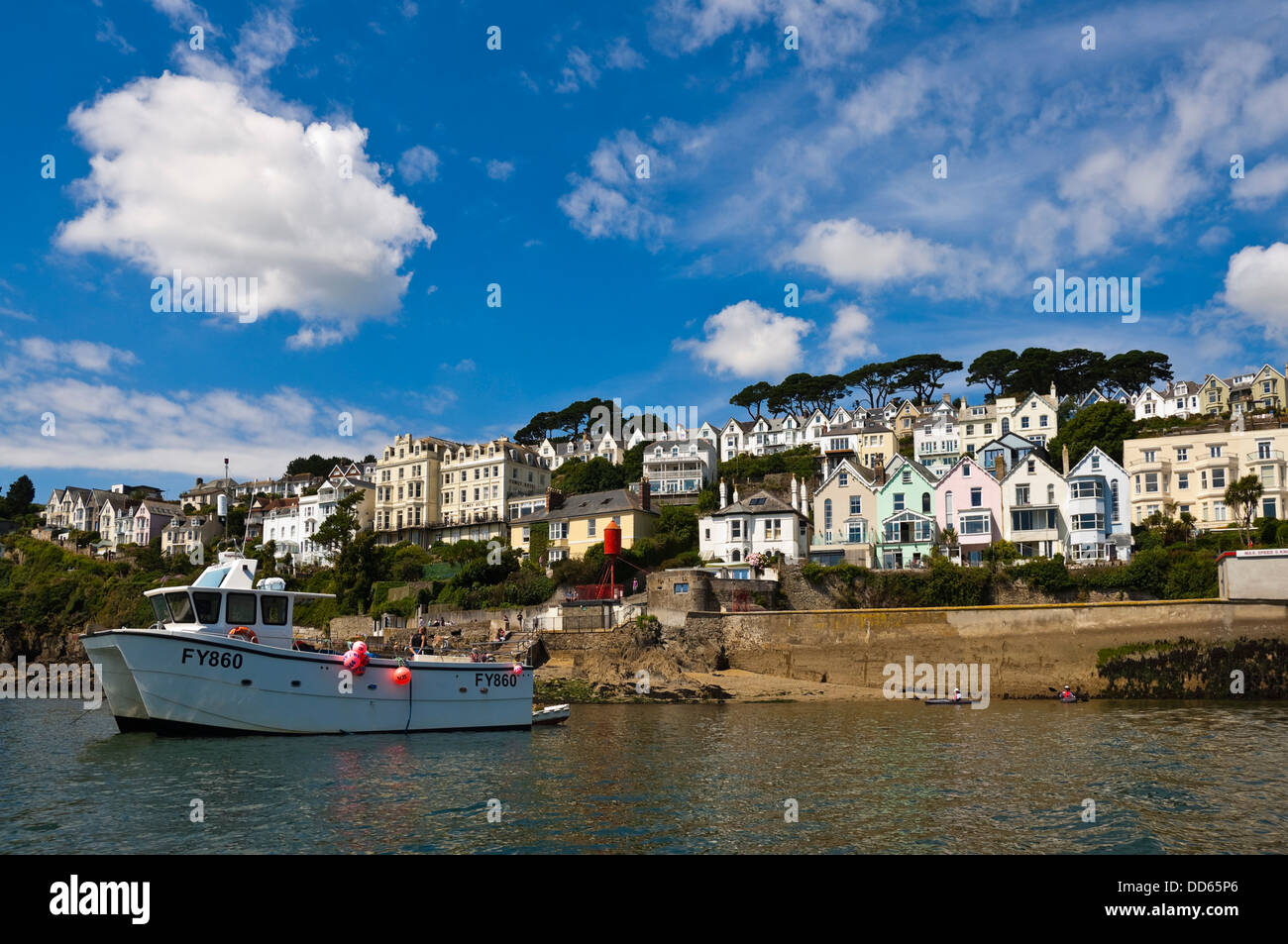 Fowey village cornish coast hi-res stock photography and images - Alamy