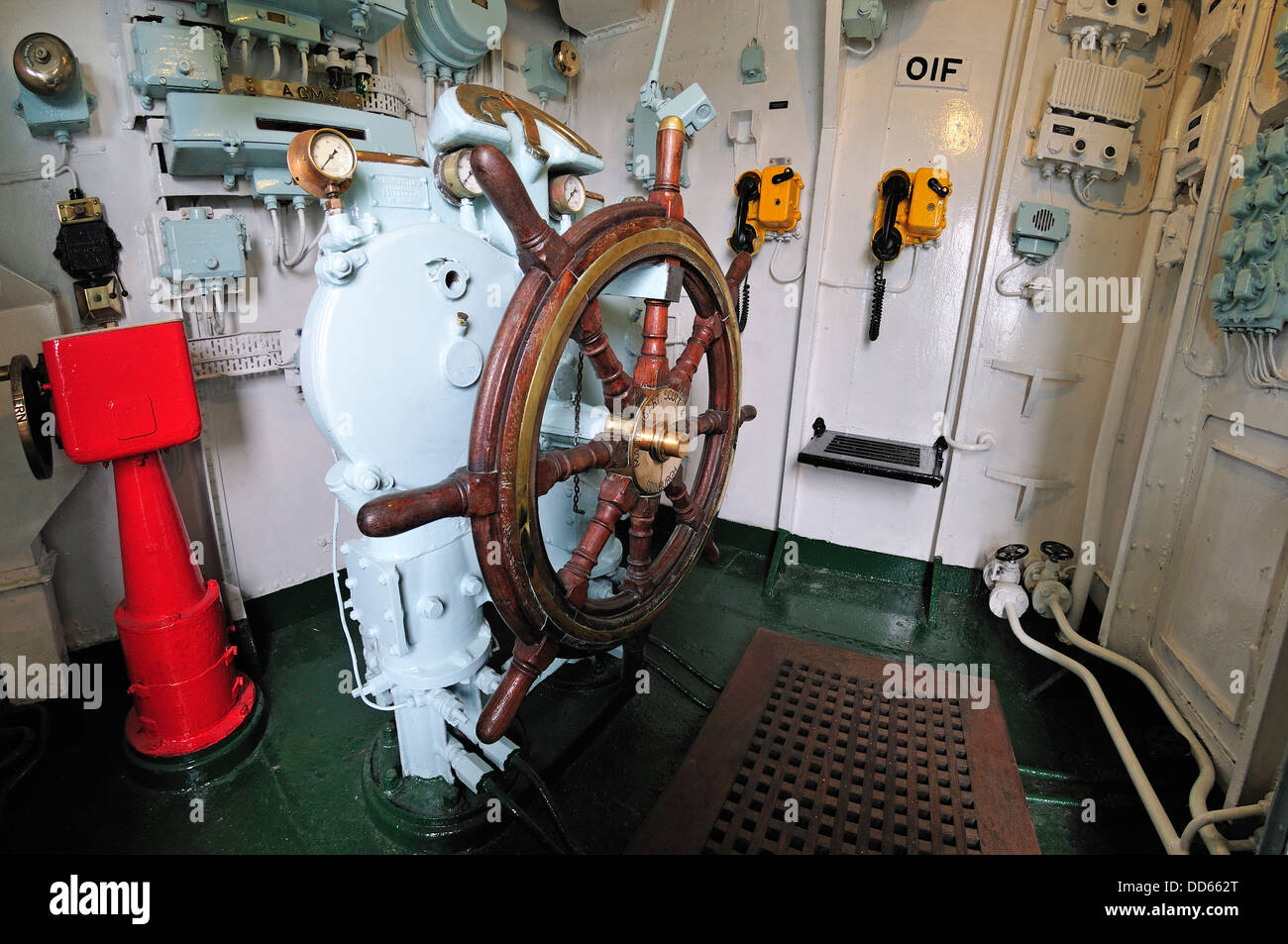 Chatham, Kent, England, UK. Chatham Historic Dockyard. HMS Cavalier ...