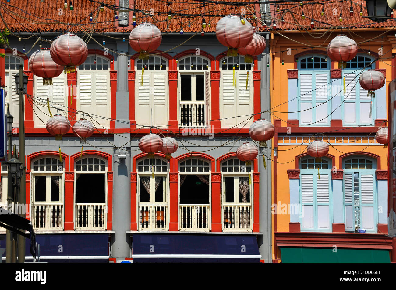 Singapore traditional houses hi-res stock photography and images - Alamy