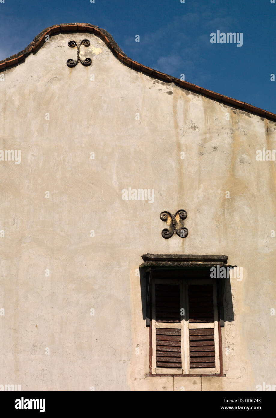 Old Colonial Window, George Town, Penang, Malaysia Stock Photo - Alamy