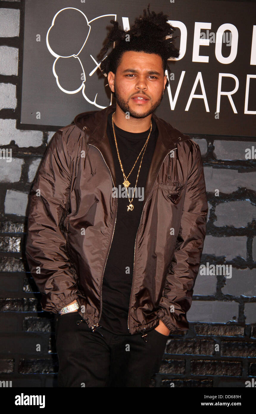 New York, New York, USA. 25th Aug, 2013. ABEL TESFAYE aka THE WEEKEND ...