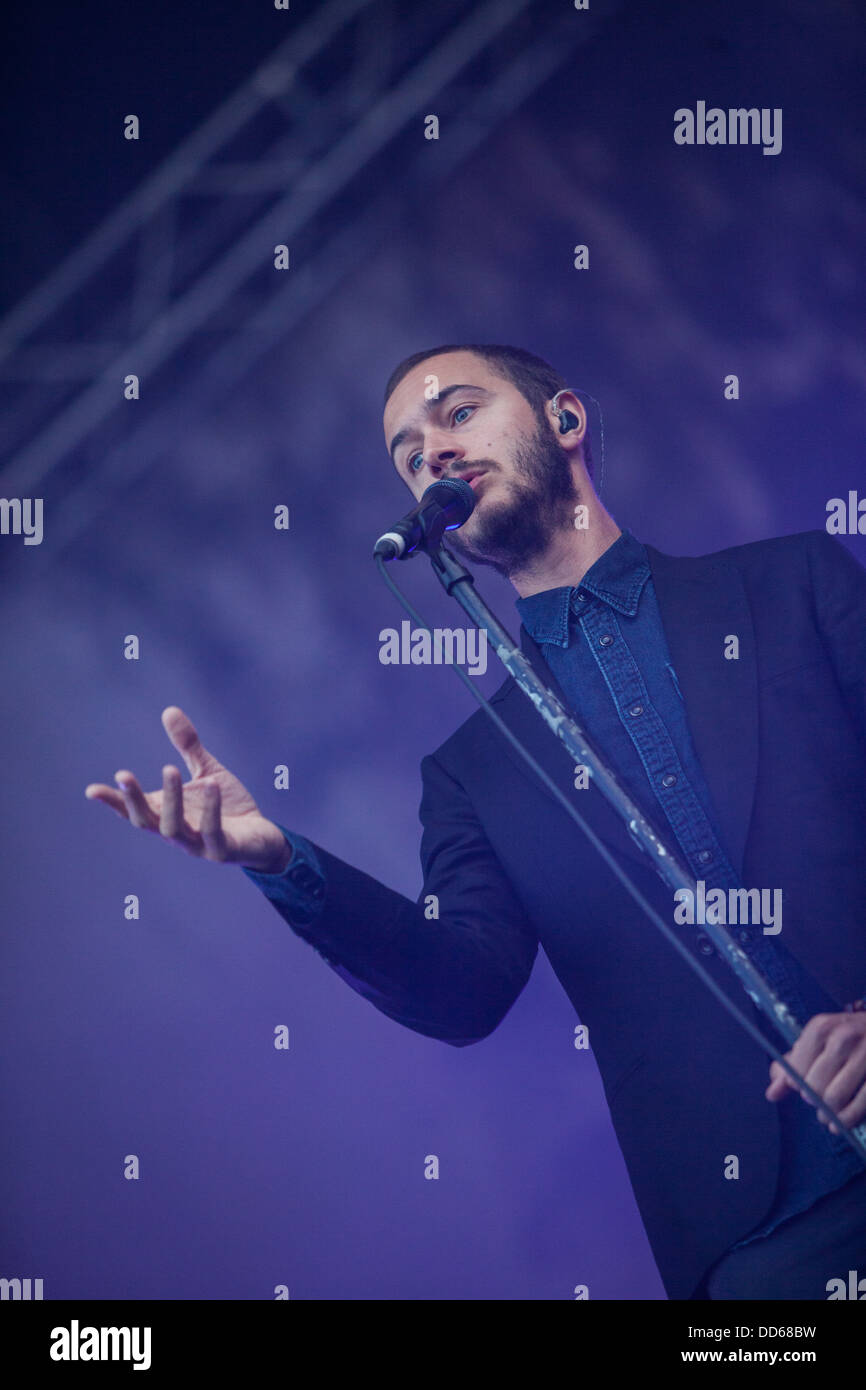 Editors performs in Budapest Stock Photo - Alamy