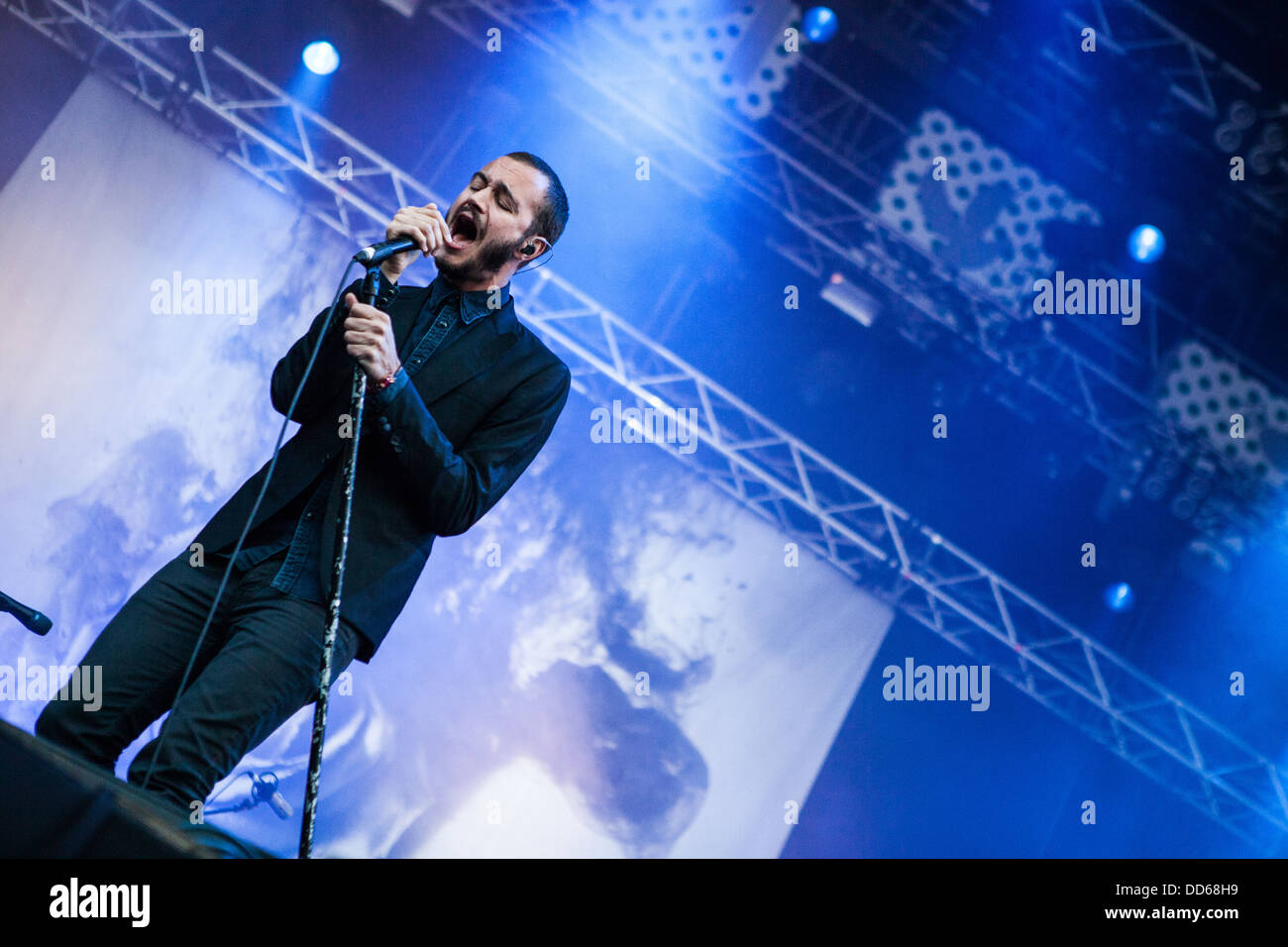 Editors performs in Budapest Stock Photo - Alamy