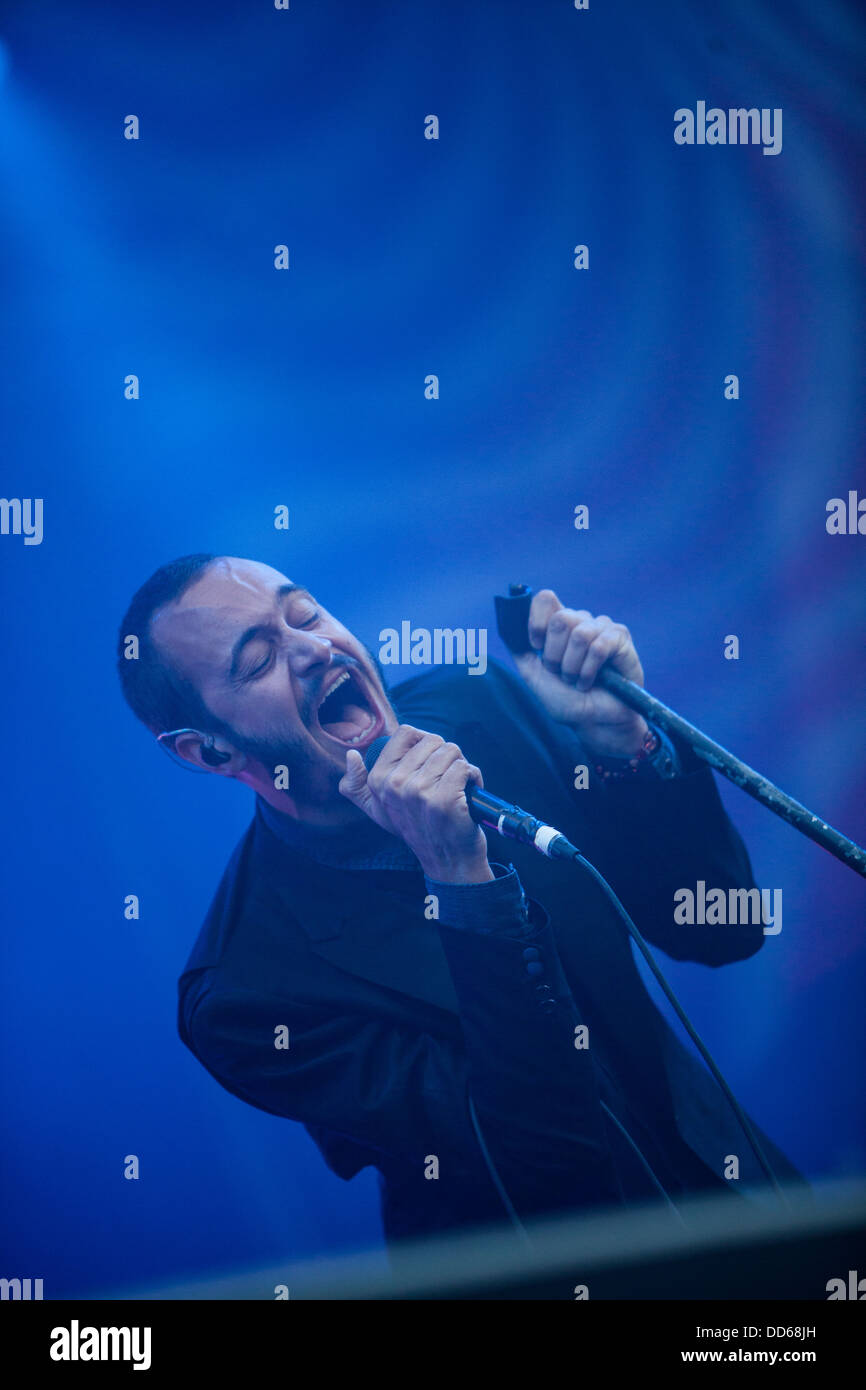 Editors performs in Budapest Stock Photo - Alamy