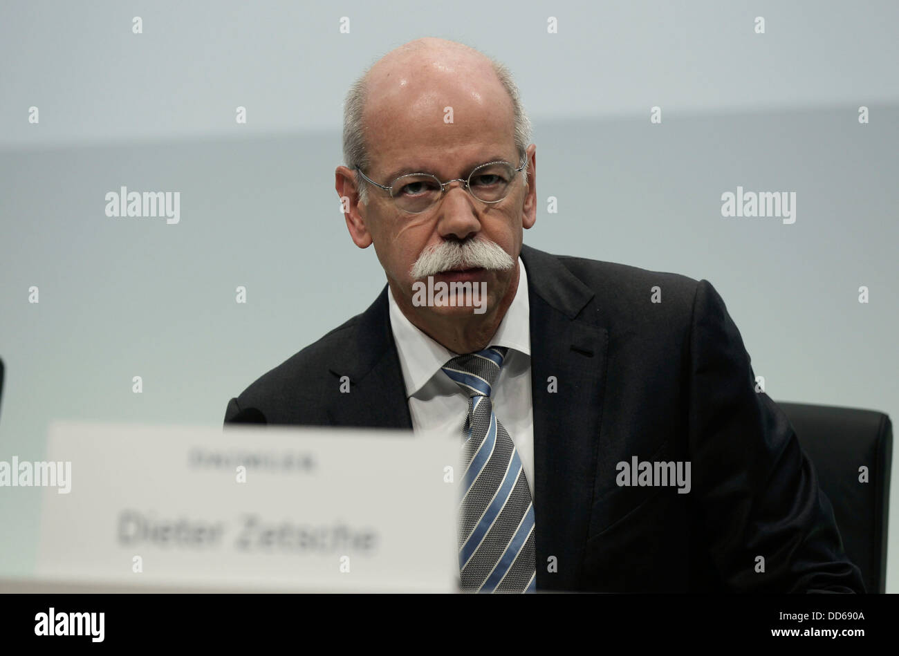 Daimler Press Conference Mercedes Ceo High Resolution Stock Photography ...