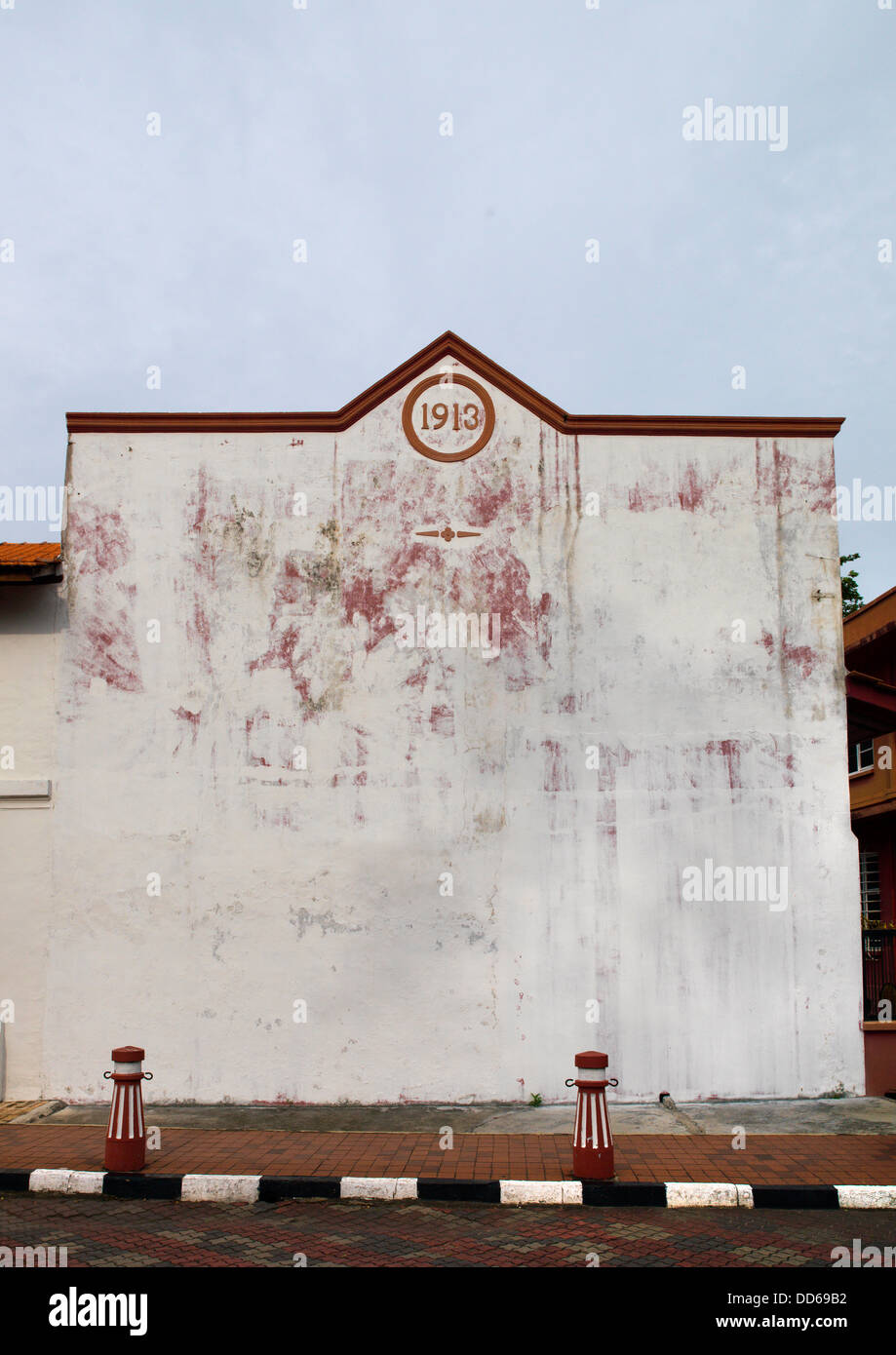 Old Colonial House, Malacca, Malaysia Stock Photo - Alamy