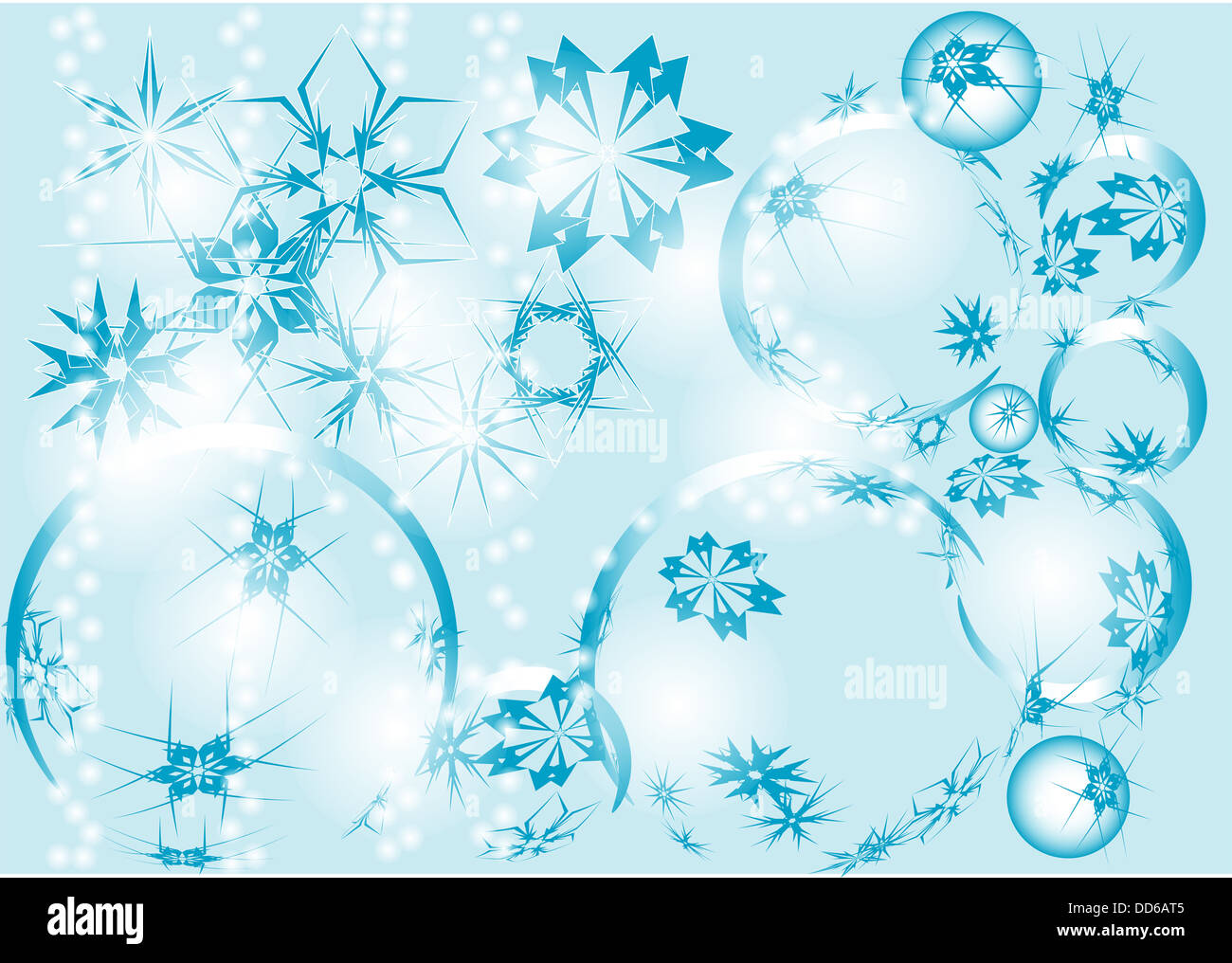 Blue festive abstract background Stock Photo - Alamy