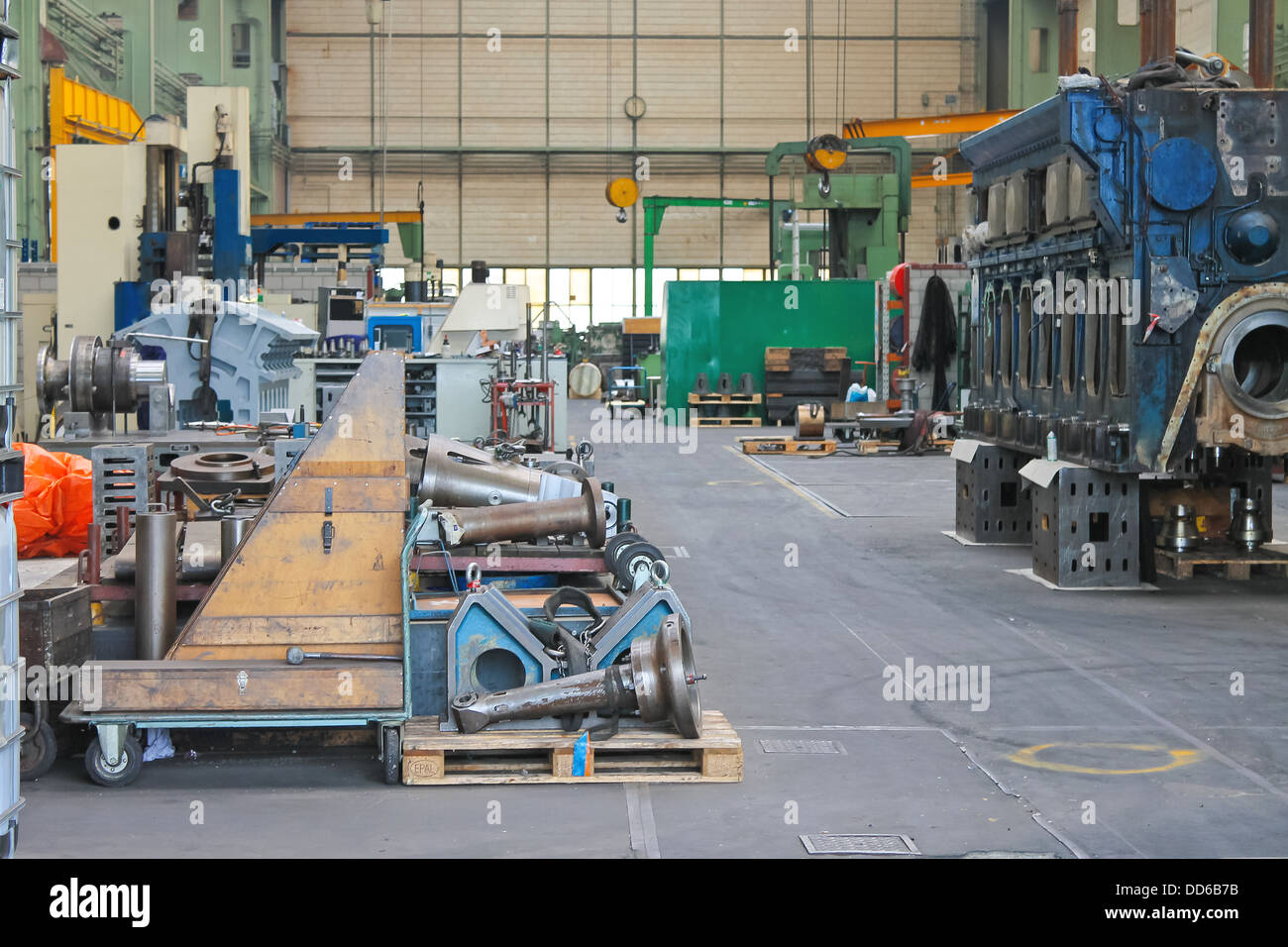 In the repair workshop shipyard Stock Photo - Alamy