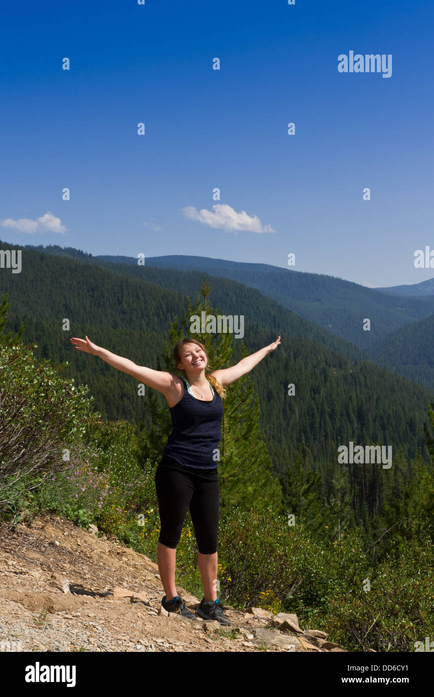 Feeling free on sunny hi-res stock photography and images - Alamy