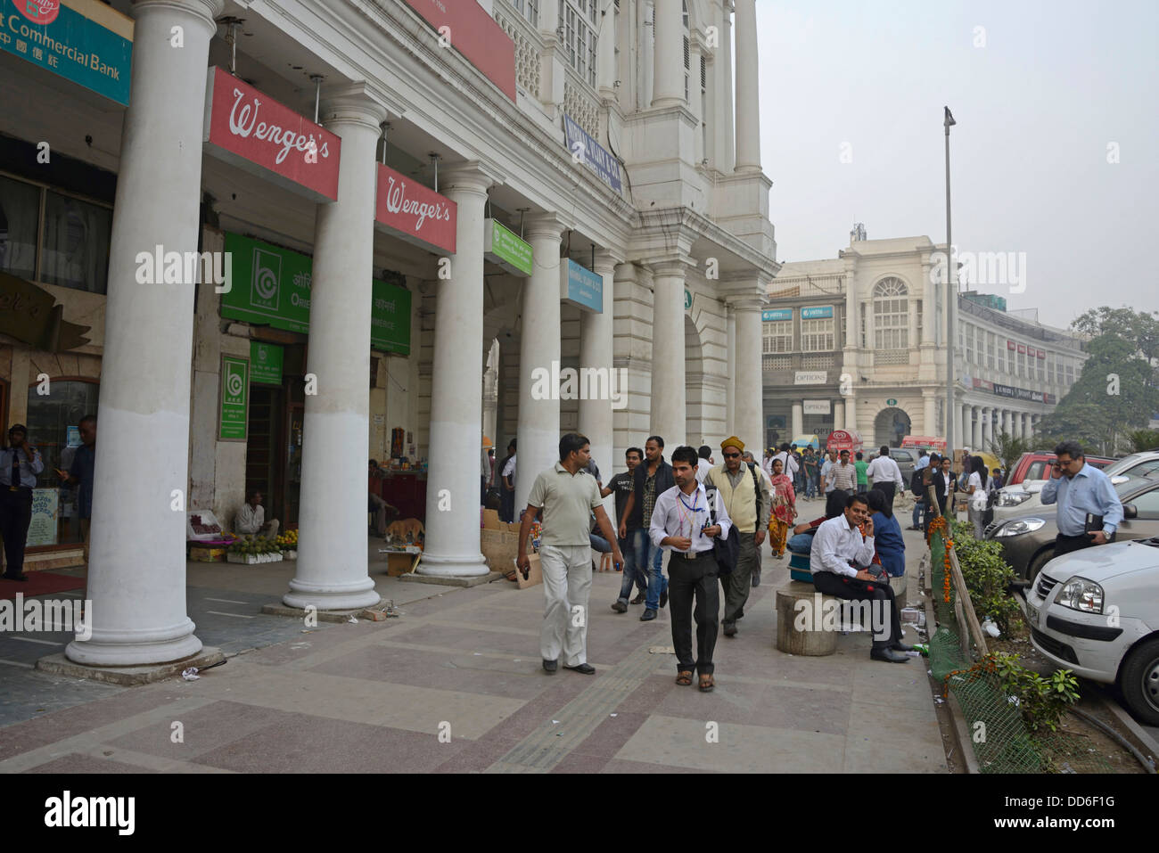 Connaught Place, a shopping complex in New Delhi, India was built by ...