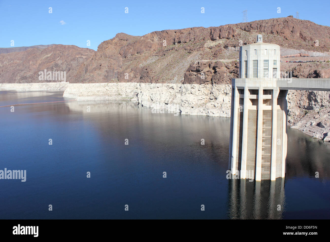 Hoover dam bridge construction hi-res stock photography and images - Alamy