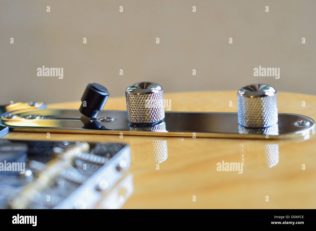 Fender Telecaster electric guitar Baja colour color design Stock Photo ...