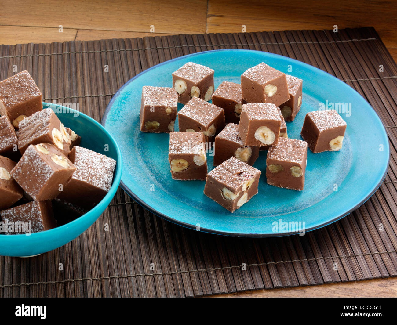 Individual squares butter fudge hi-res stock photography and images - Alamy
