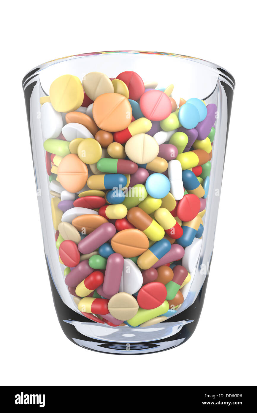 Multicolored tablets Cut Out Stock Images & Pictures - Alamy