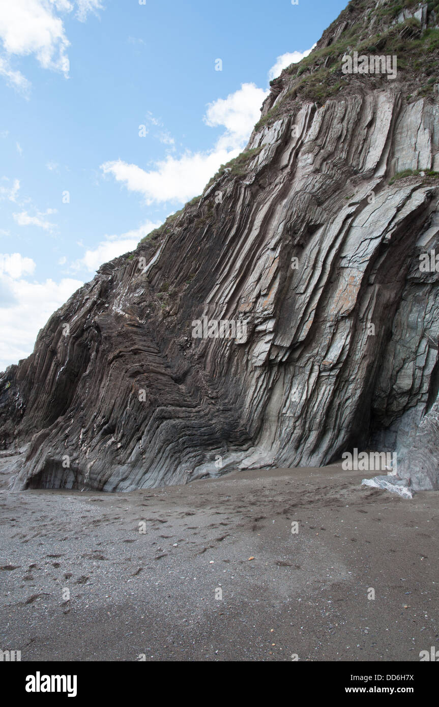 Folded layers rock hi-res stock photography and images - Alamy