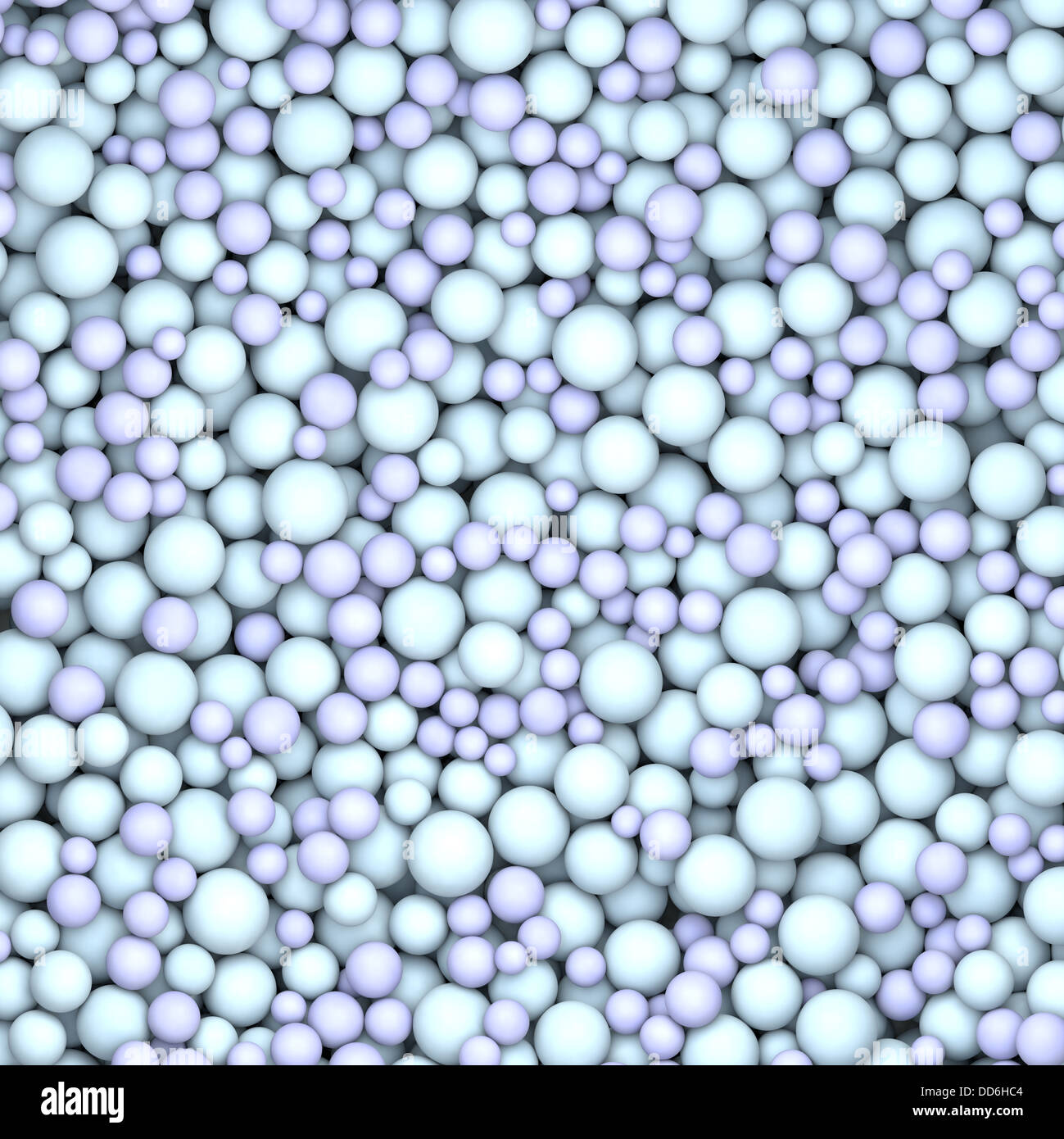 high quality rendering of pearls in pink and blue Stock Photo - Alamy