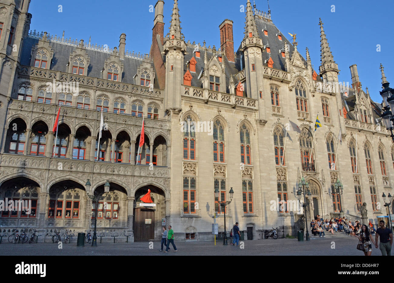 Provincial Court, Markt, Bruges, Belgium Stock Photo - Alamy