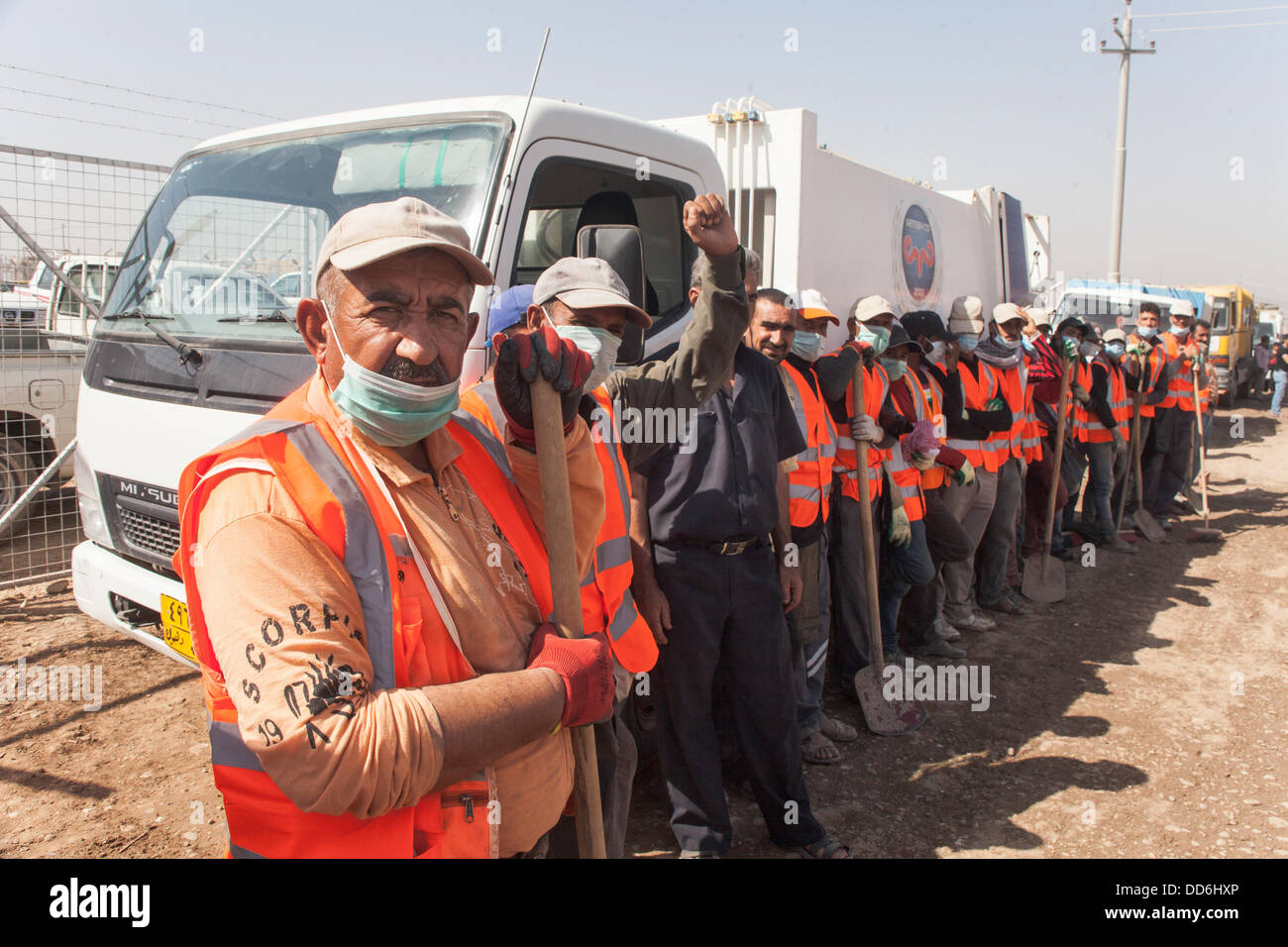 Domiz refugees camp, Duhok province, Northern Iraq. 27th Aug, 2013. Due ...