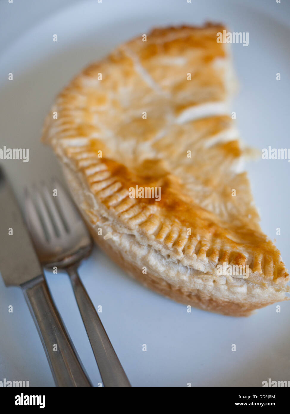 Pie with fork hi-res stock photography and images - Alamy