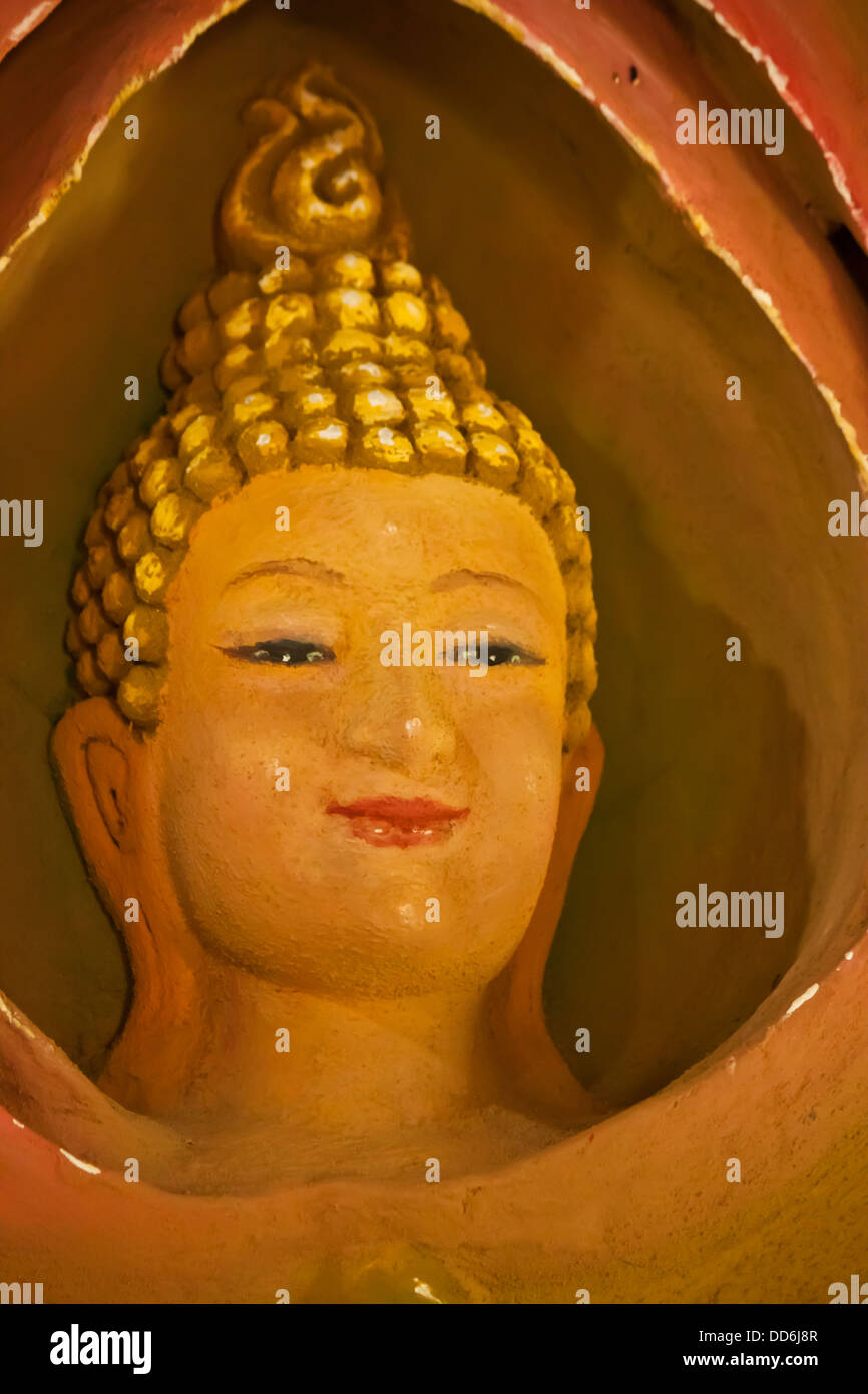 Beautiful Face Of Buddha High Resolution Stock Photography and Images ...