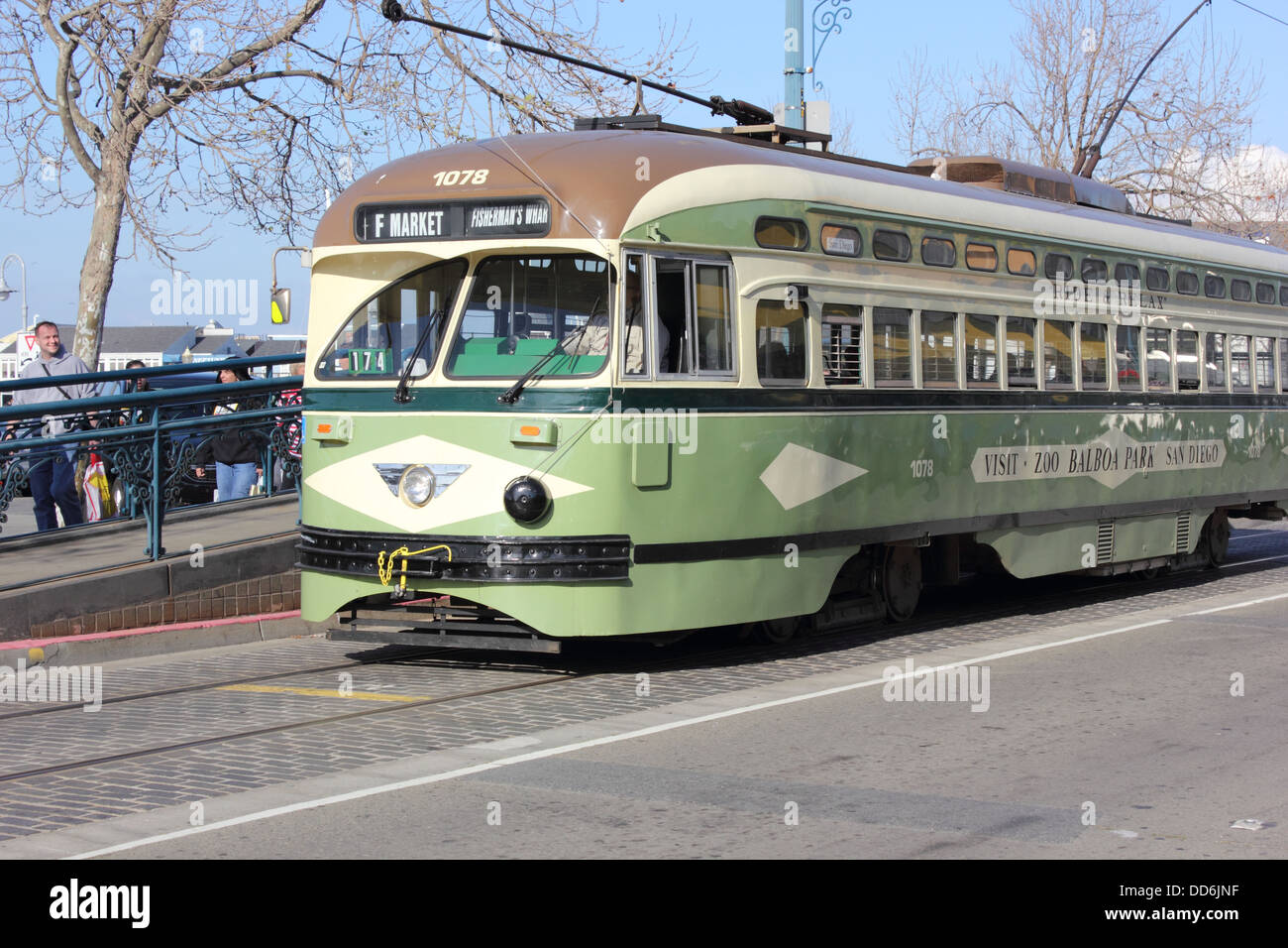 San Francisco trams Stock Photo - Alamy