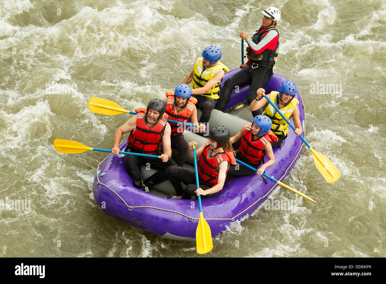 Whitewater raft guide hi-res stock photography and images - Alamy