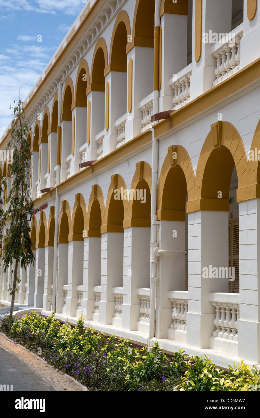 Dakar, Senegal. Dakar Hospital, built during the French colonial ...
