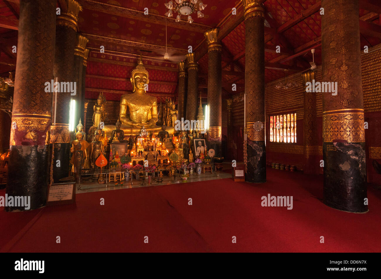 Lao temple offerings hi-res stock photography and images - Alamy