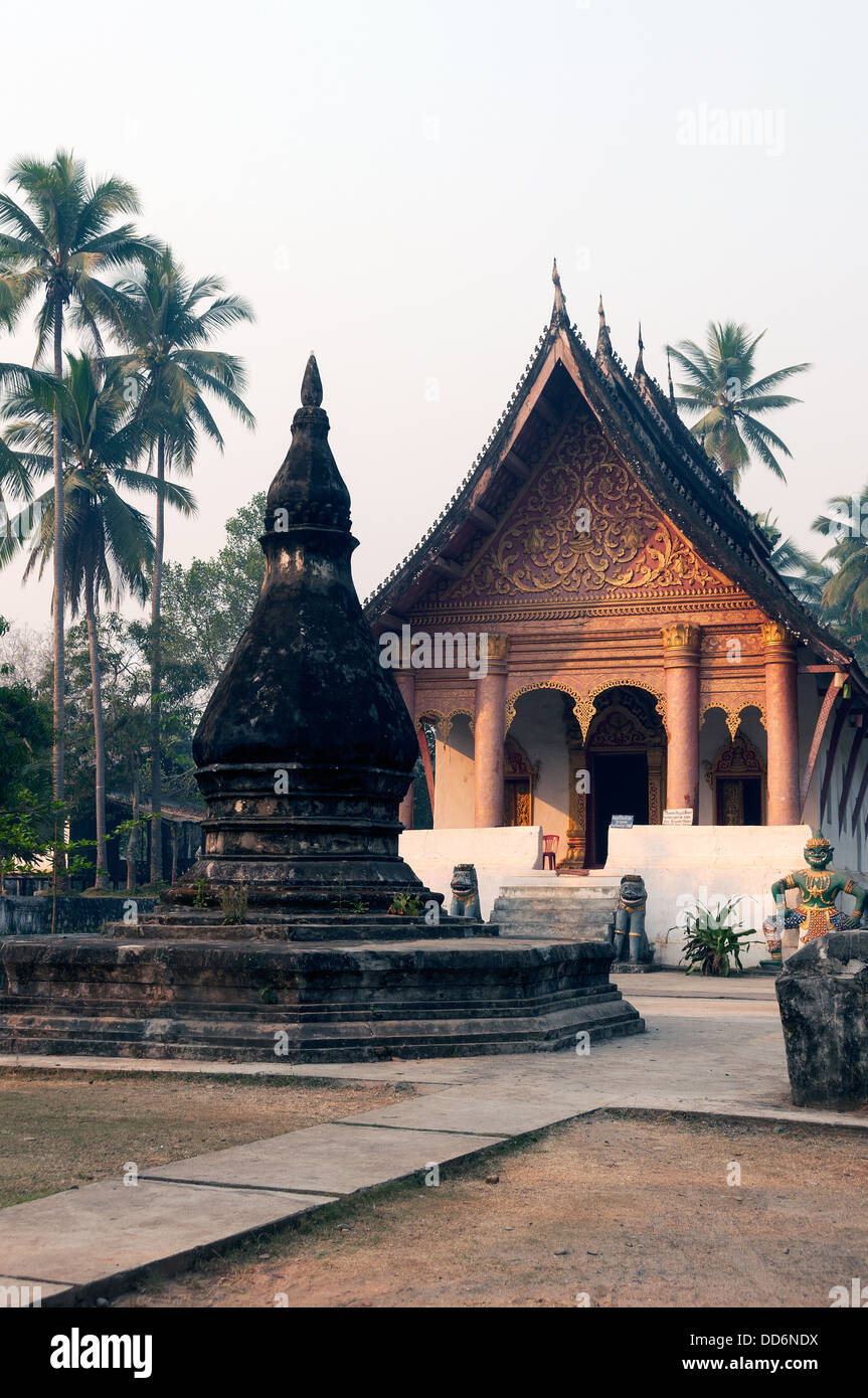 Luang prabang temple laos entrance hi-res stock photography and images ...