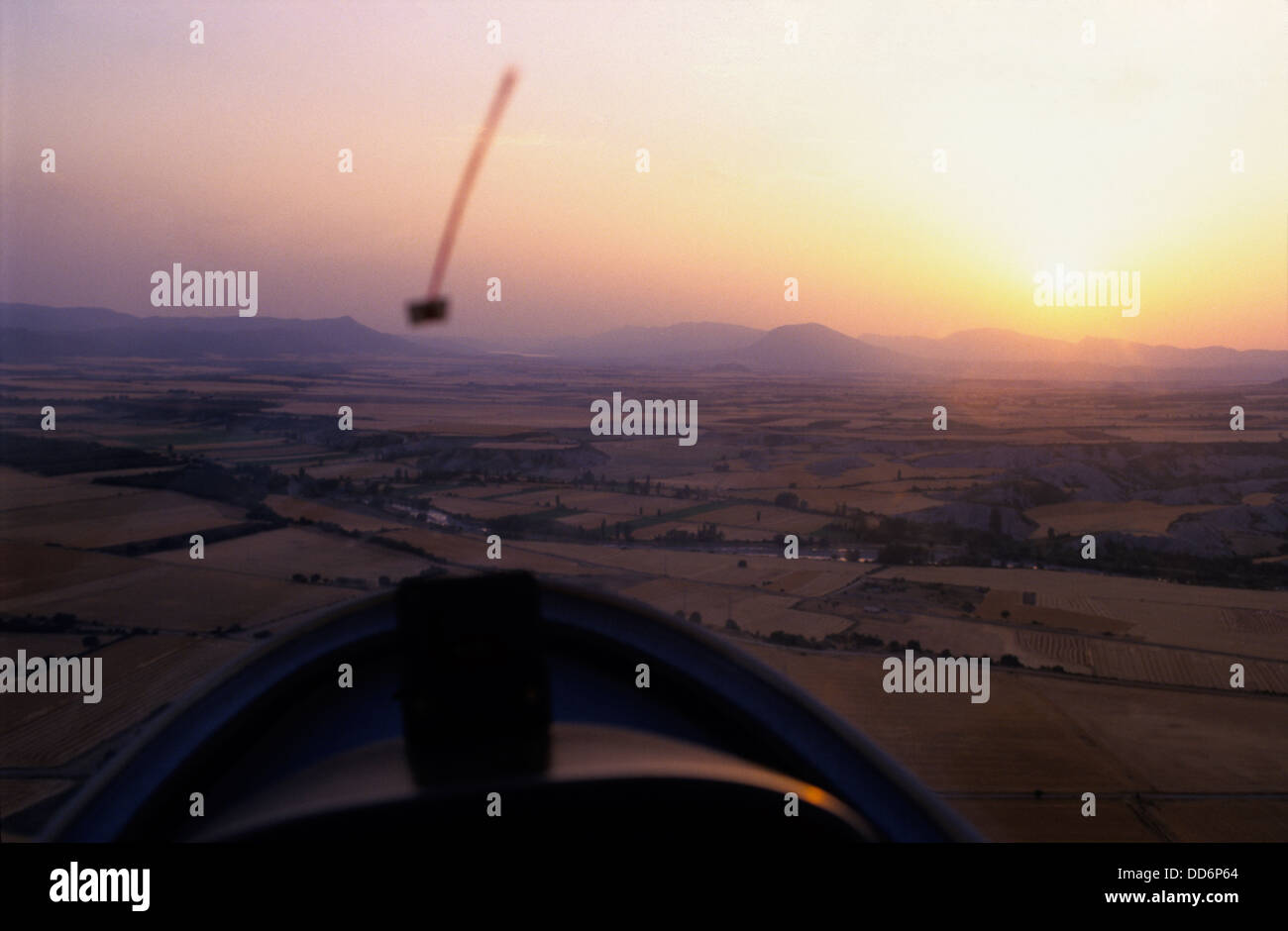 Glider cockpit hi-res stock photography and images - Alamy