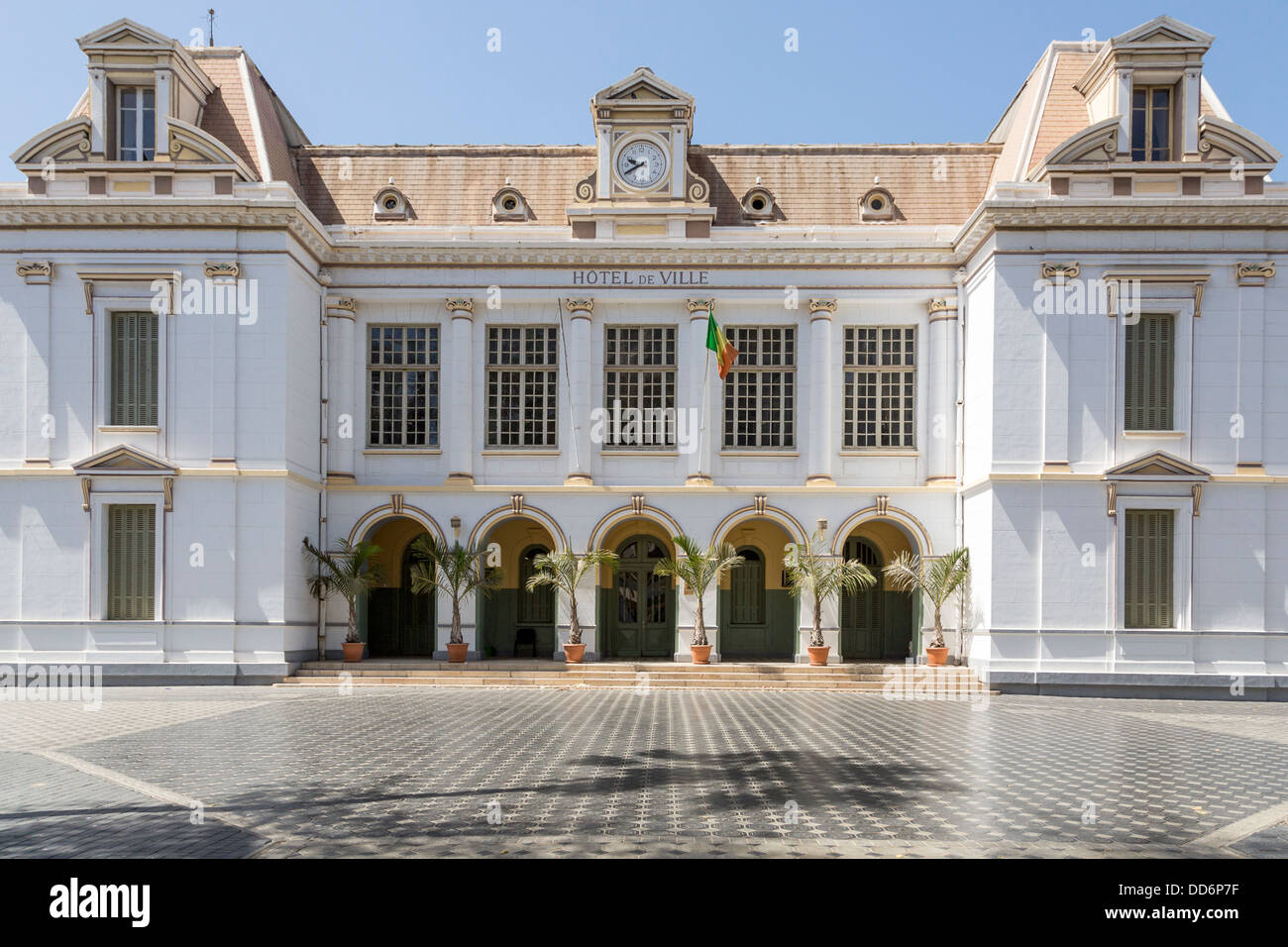 Dakar, Senegal. Hotel de Ville, Town Hall Stock Photo - Alamy