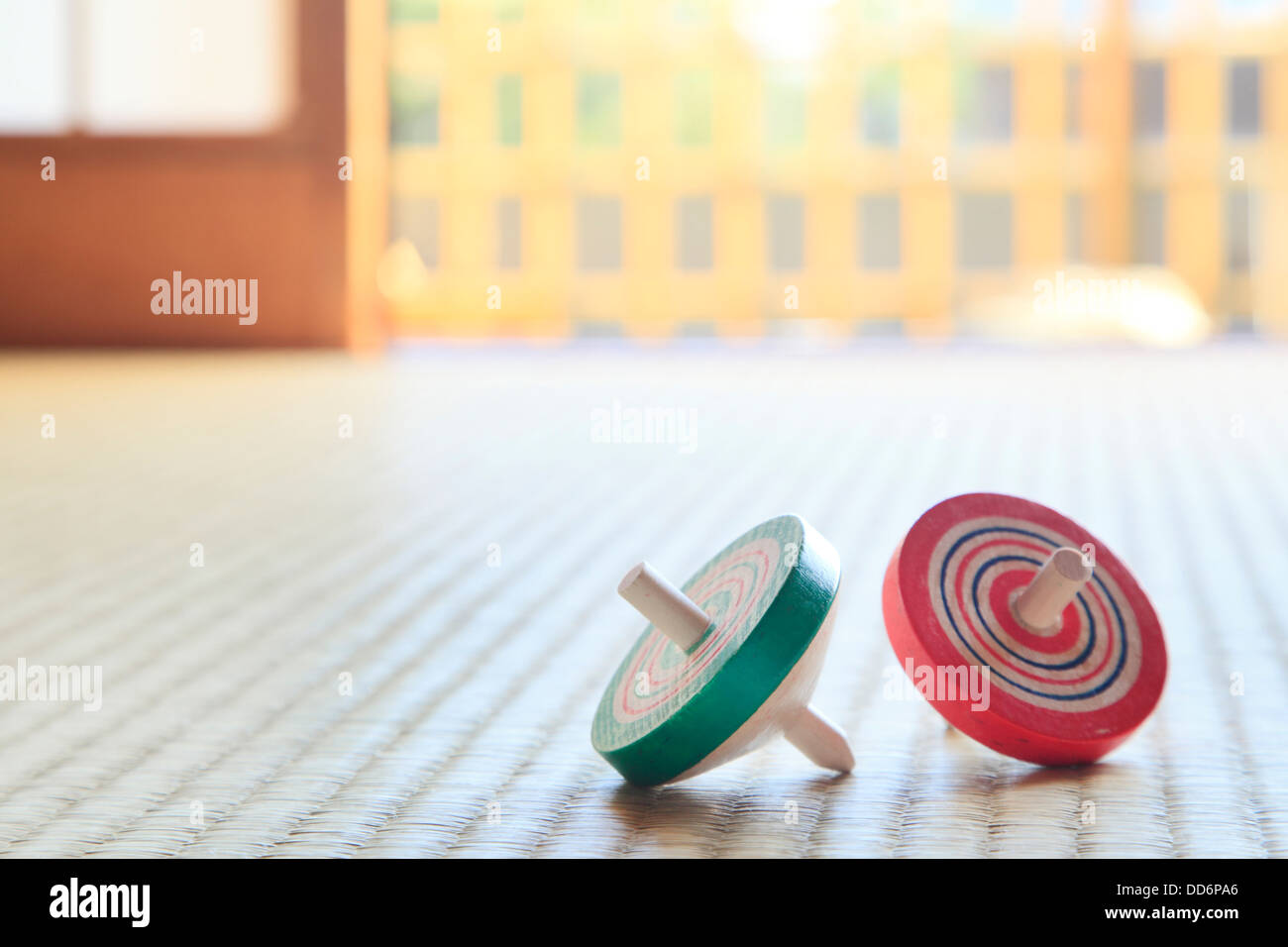 Children playing spinning tops hi-res stock photography and images - Alamy